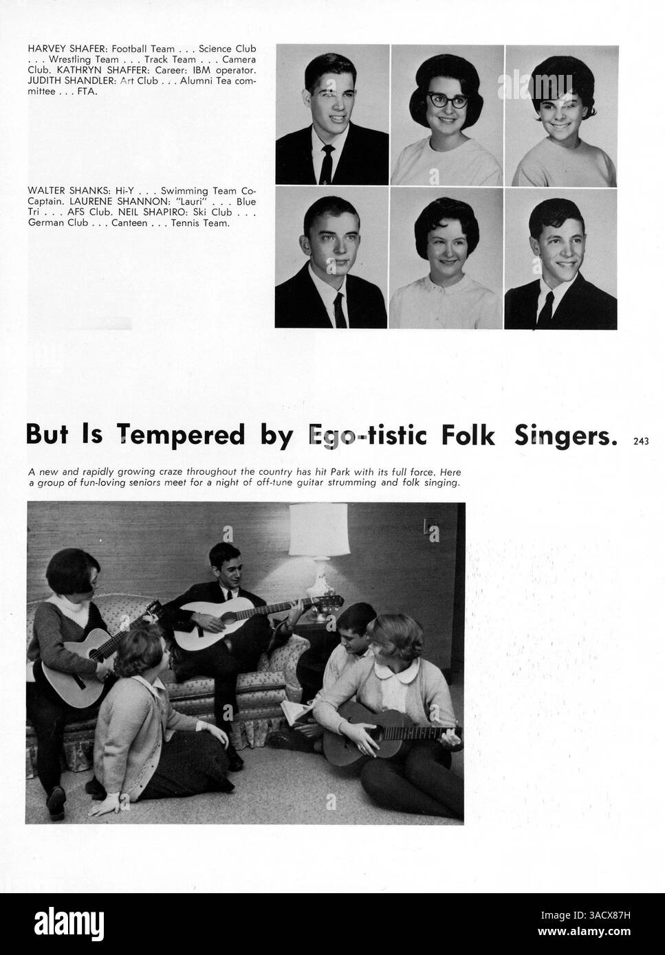 The 1964 yearbook from St. Louis Park High School features students ...