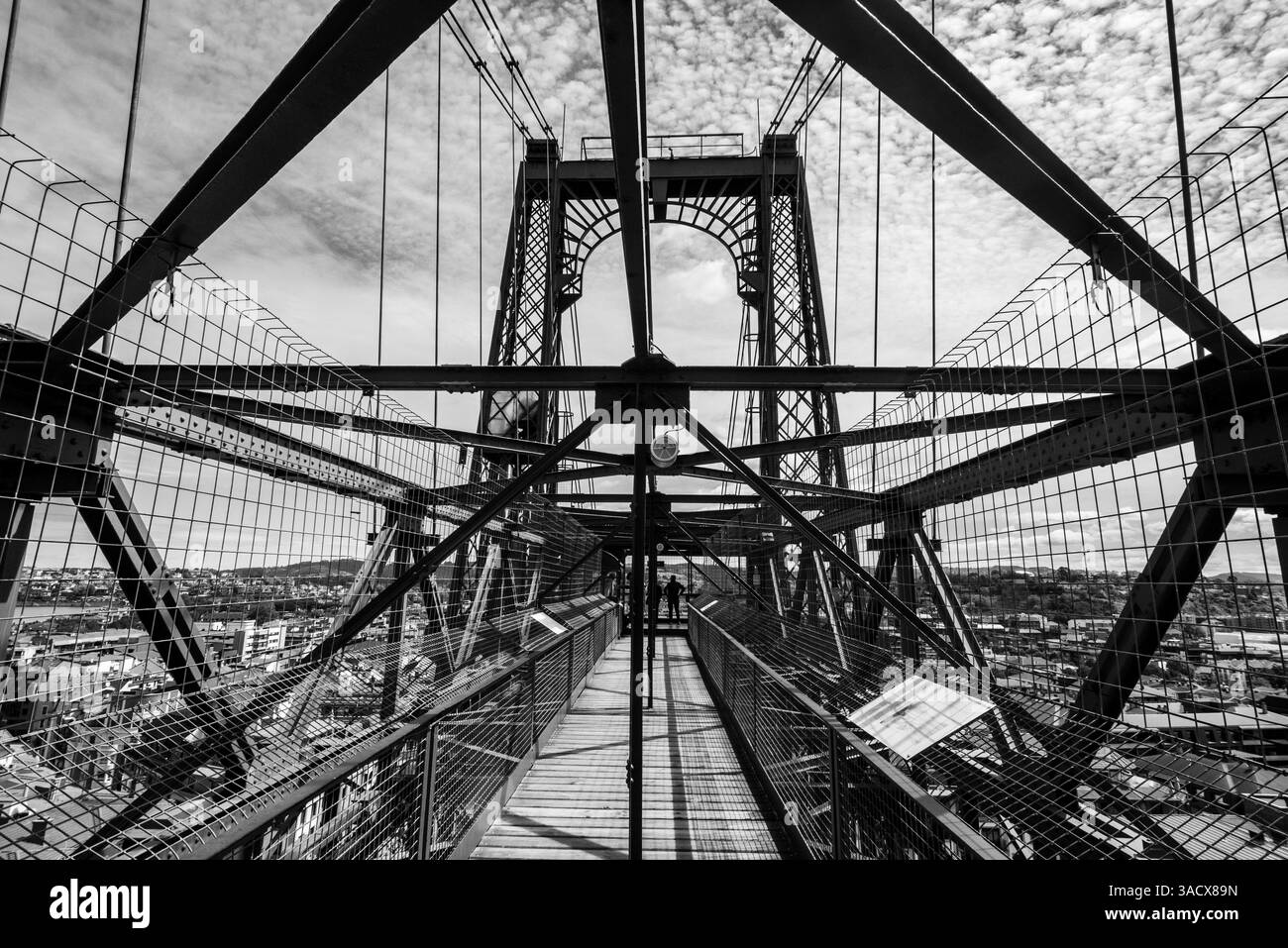 Magnificent steel architecture at the top of the UNESCO world heritage ...