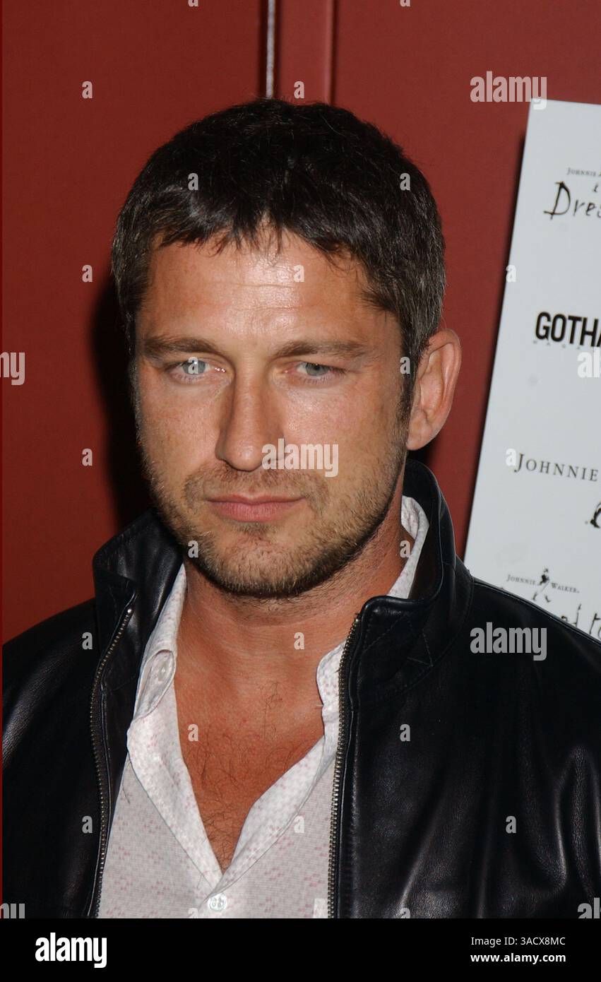 Apr 06, 2005; New York, NY, USA; GERARD BUTLER performing at the ...