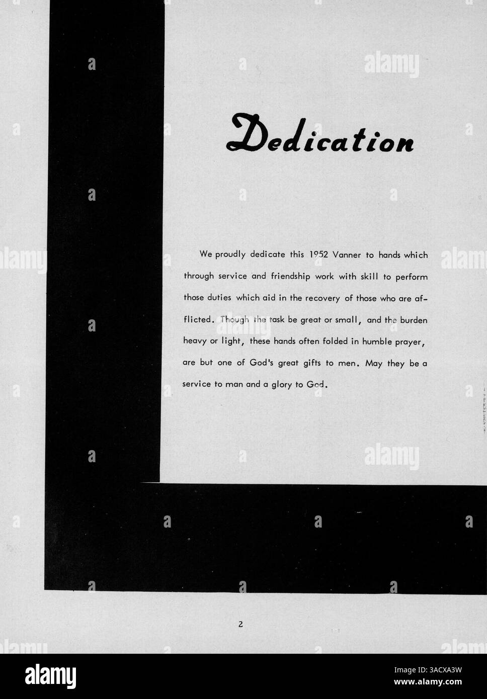 The 1952 yearbook from Swedish Hospital School of Nursing provides a ...