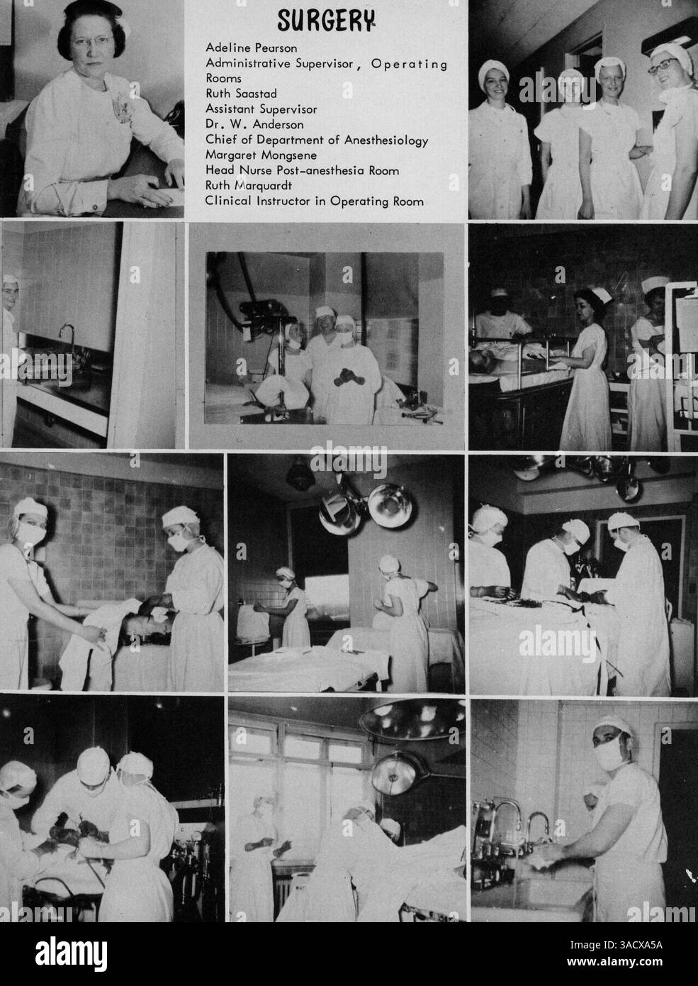 The 1952 yearbook from Swedish Hospital School of Nursing captures ...