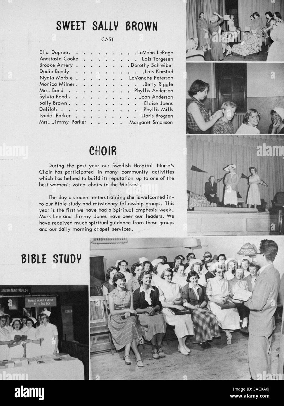 This 1952 yearbook from Swedish Hospital School of Nursing captures ...