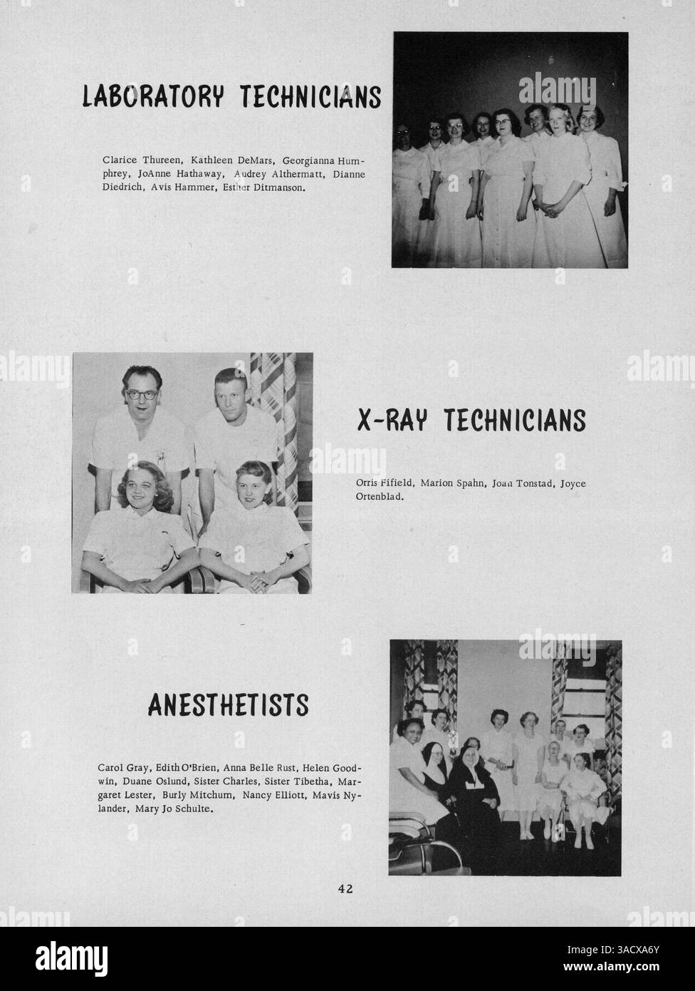 This 1952 yearbook from Swedish Hospital School of Nursing captures key ...