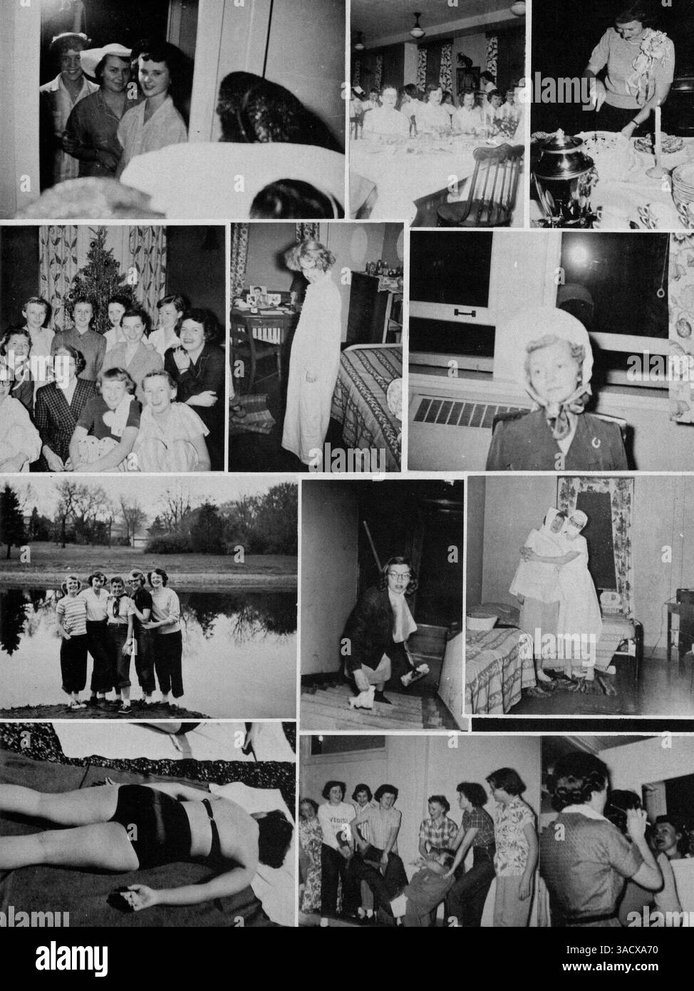 The 1952 yearbook from Swedish Hospital School of Nursing captures key ...