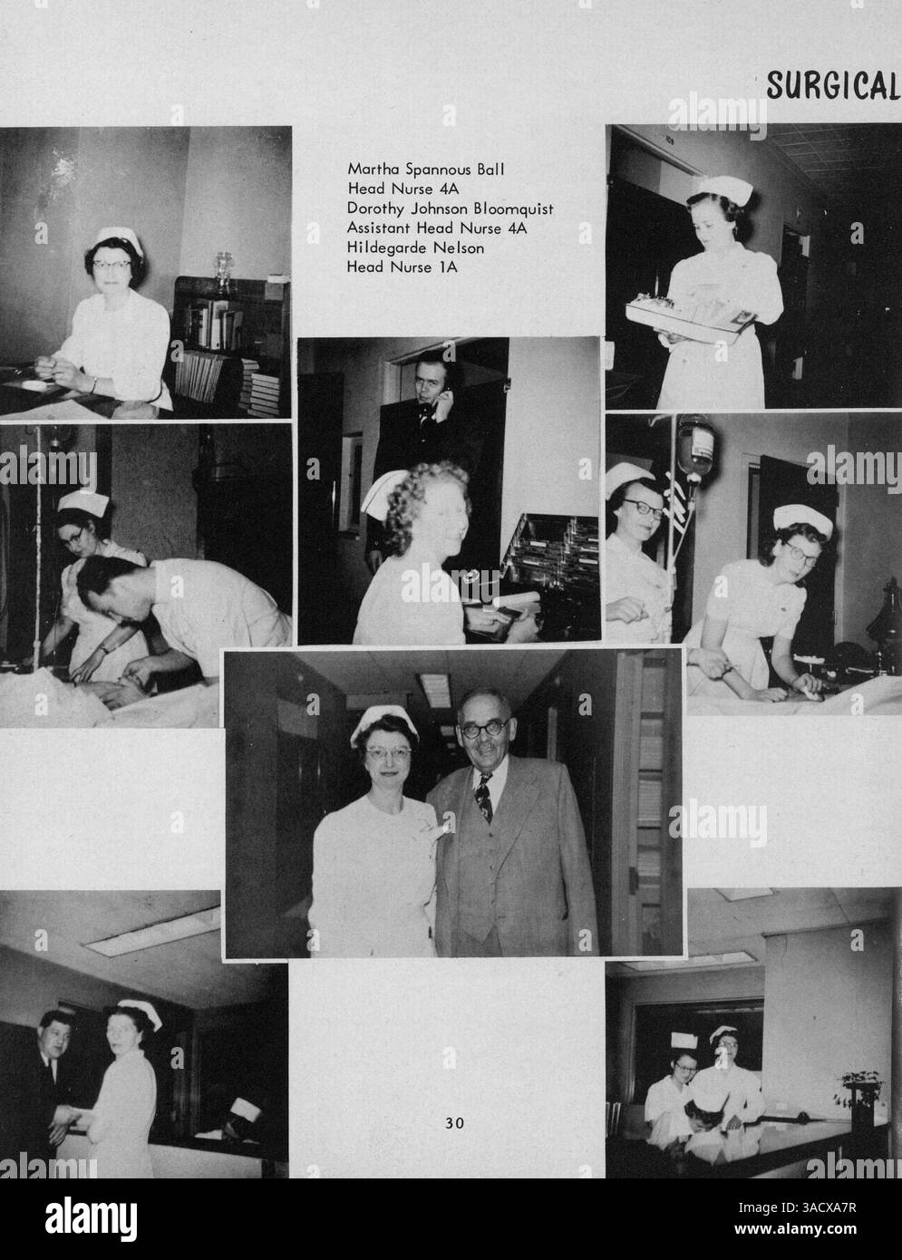 The Swedish Hospital School of Nursing's 1952 yearbook captures the ...