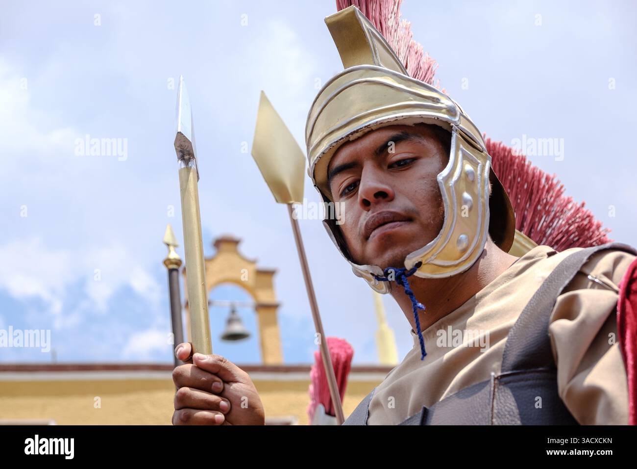 Good Friday representation of the Way of the Cross in La Cañada ...