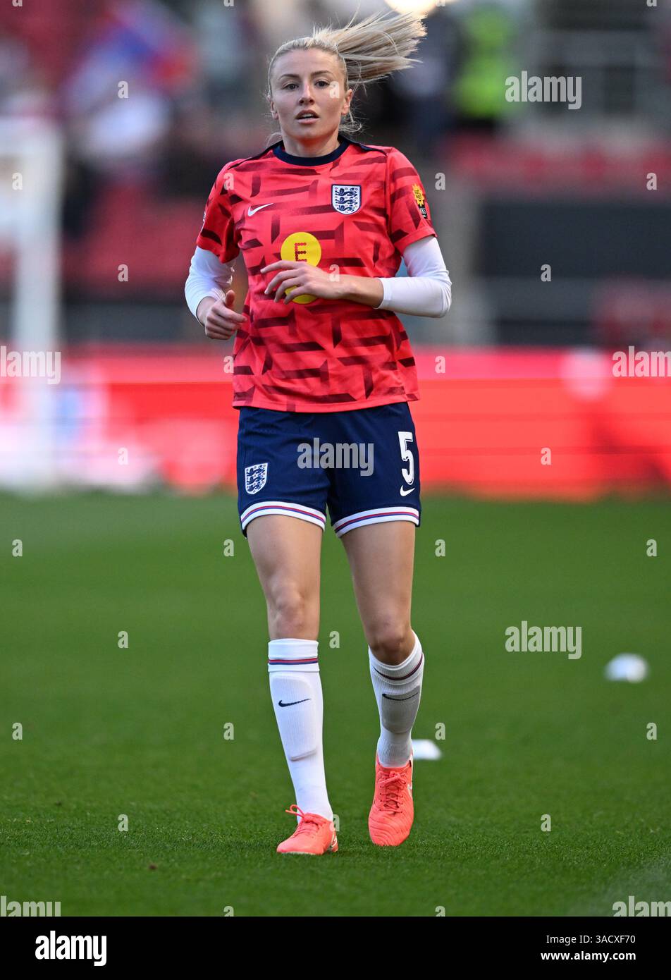 4th April 2025; Ashton Gate, Bristol, England; Womens Nations League ...
