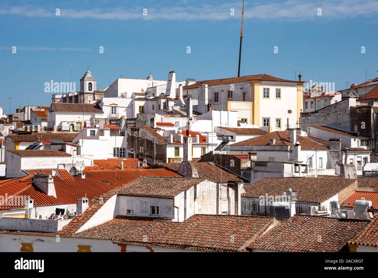 Panorama medieval town evora hi-res stock photography and images - Alamy