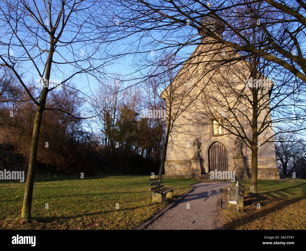The St. Anne Chapel in Weiler in Sinsheim, dates back to the castle ...
