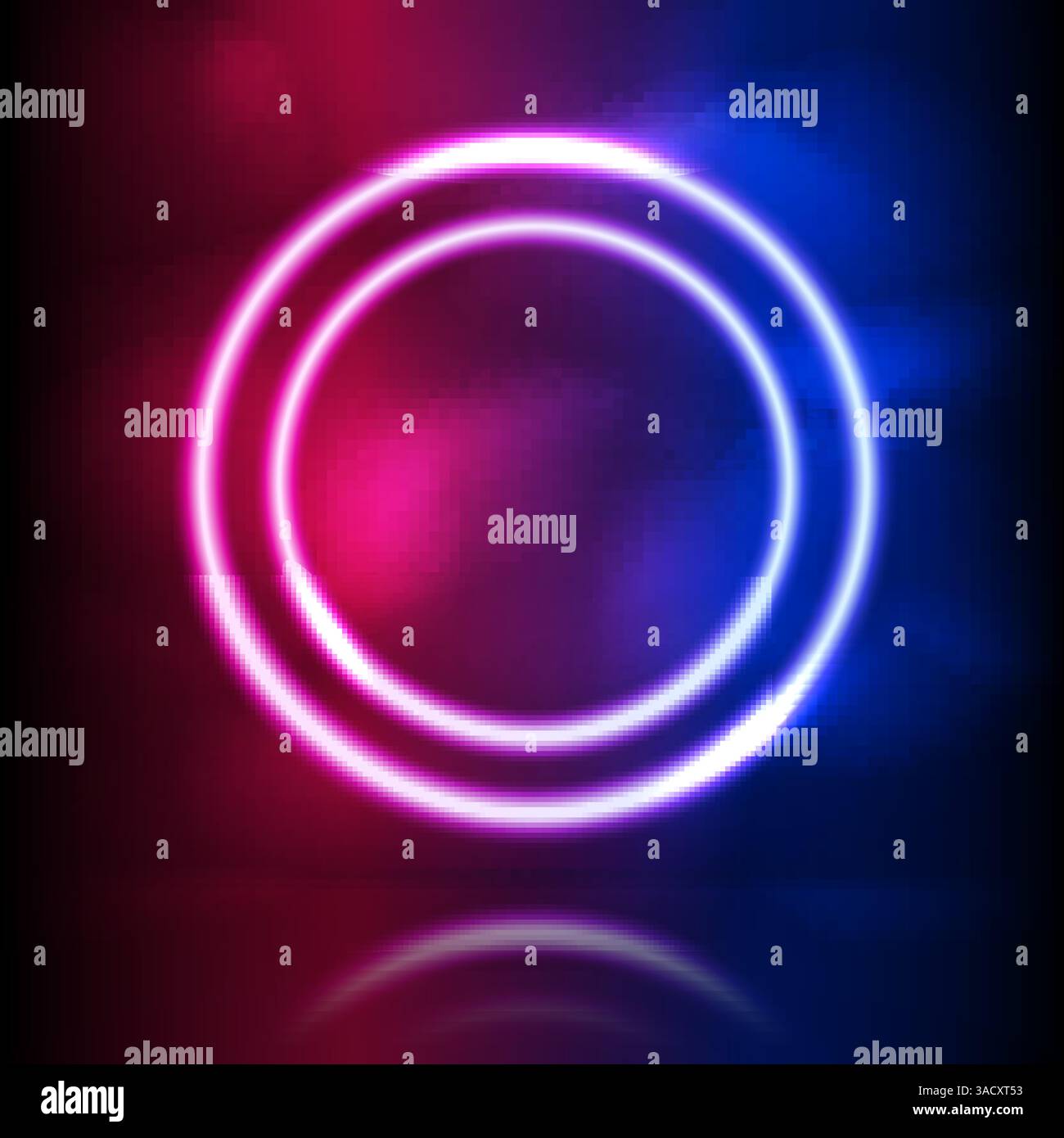 Pink neon loops Stock Vector Images - Alamy