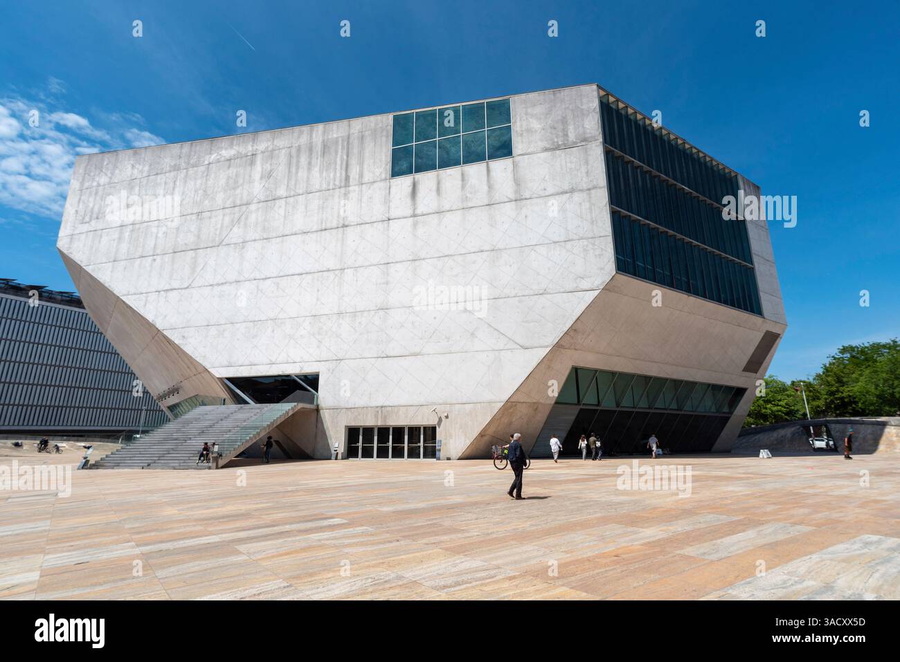 Porto, Portugal, Iconic modern Casa de Musica in Porto, Portugal ...