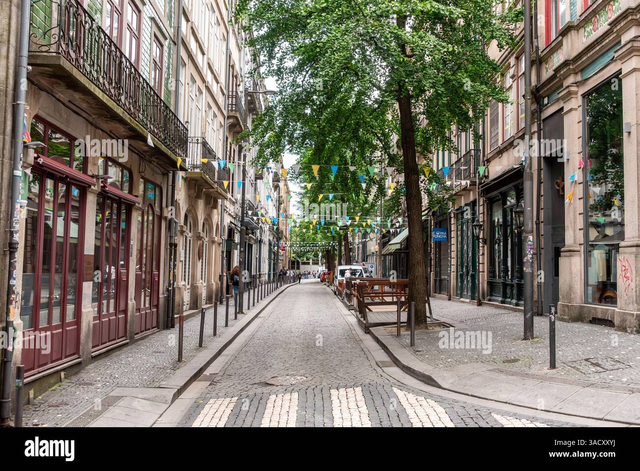 Porto, Portugal, Street Scene Stock Photo - Alamy