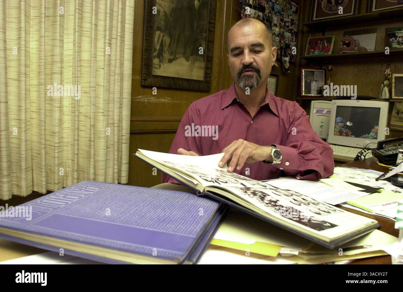 Jul 20, 2001; Tulsa, Oklahoma, USA; Attorney GARY UNDERWOOD looks ...