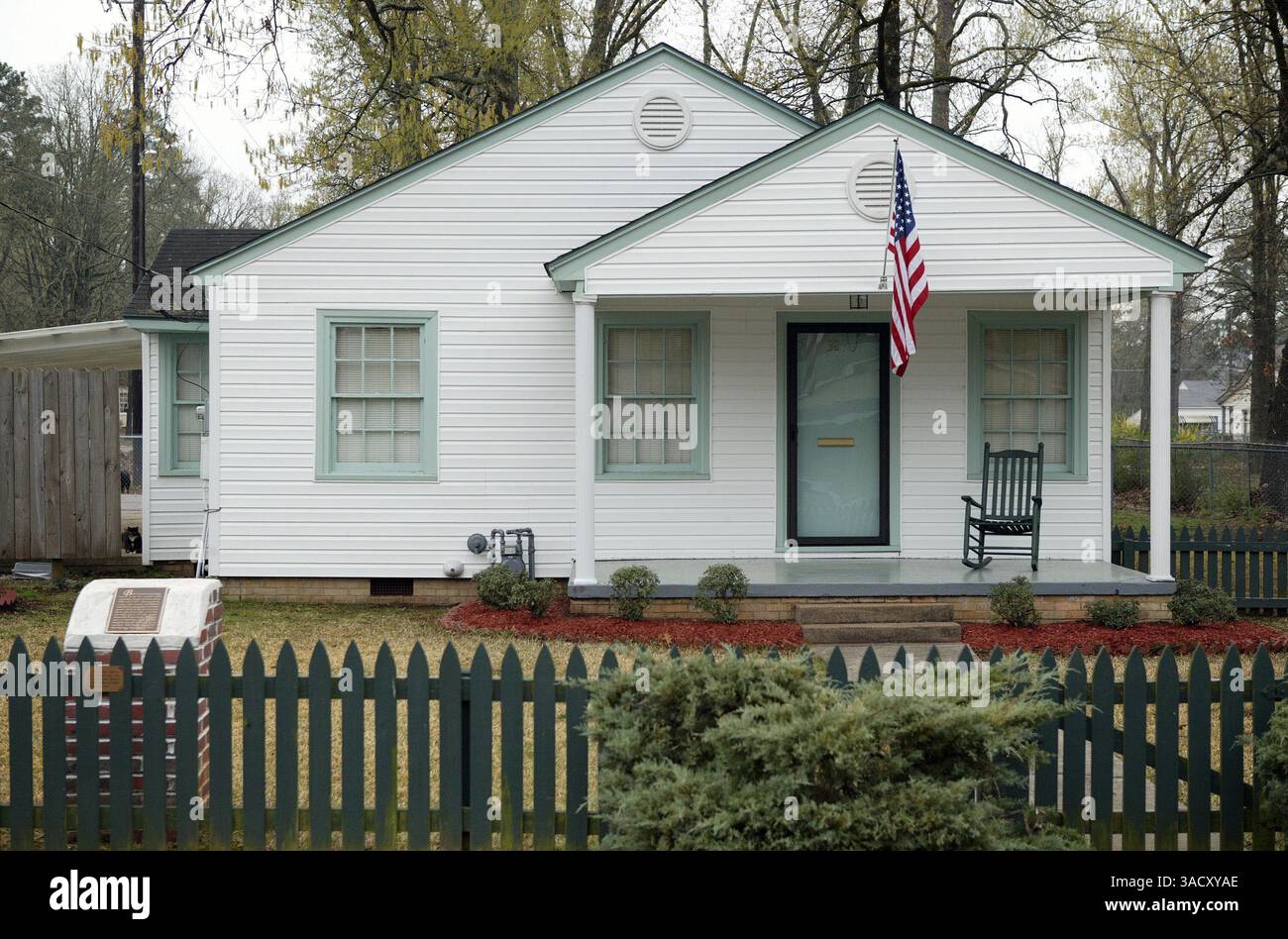 Mar 19, 2004; Hope, AR, USA; The childhood home of President Bill ...