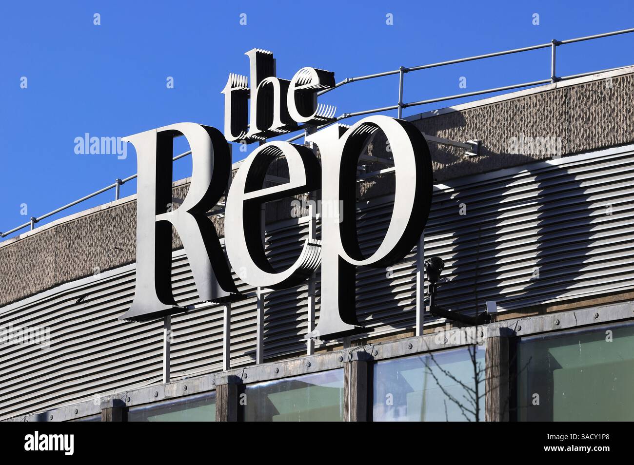 Birmingham Repertory Theatre, founded by Barry Jackson, and showing ...