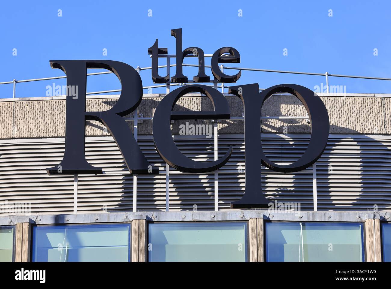 Birmingham Repertory Theatre, founded by Barry Jackson, and showing ...
