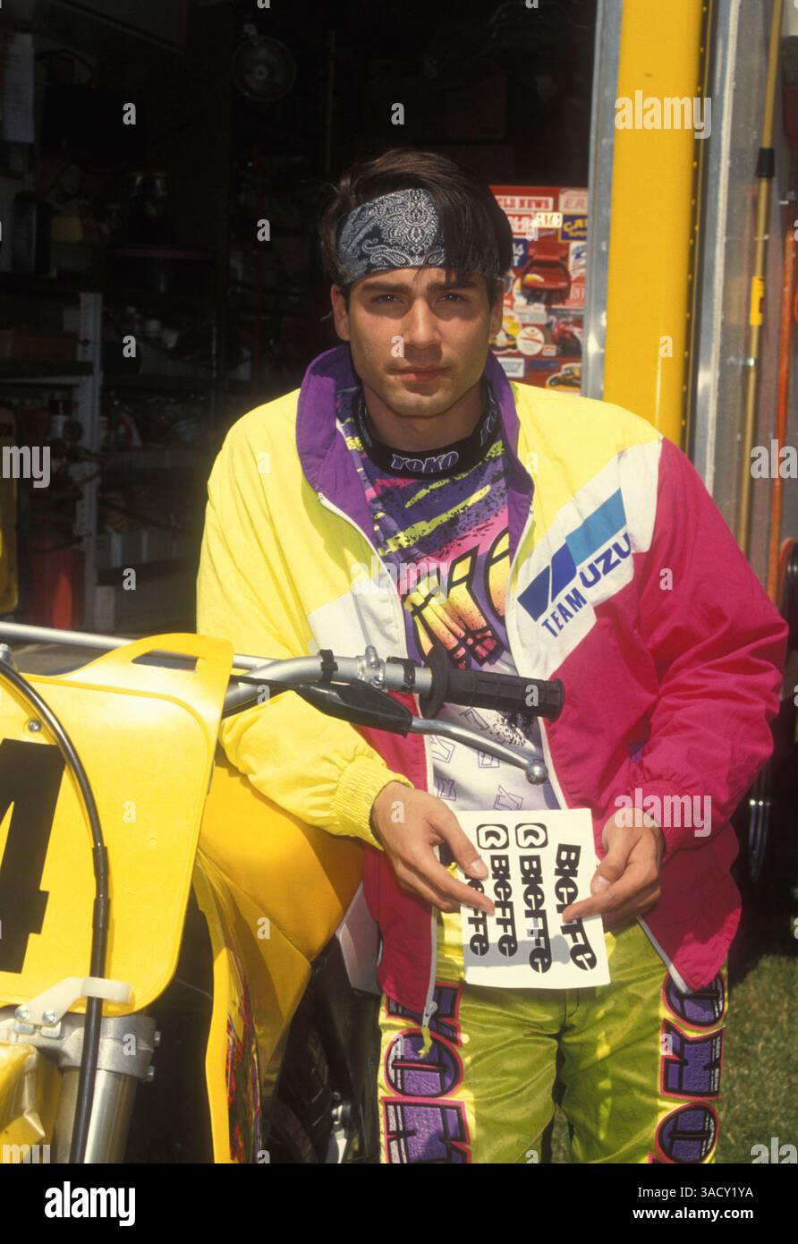 Los Angeles, California, USA - Carl Evans at the Susuki Super Motocross ...