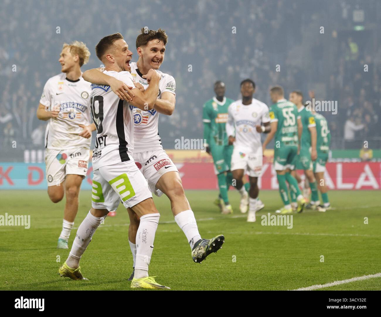 ABD0236 20250404 - GRAZ - ÖSTERREICH: Tomi Horvat (Sturm Graz /links ...