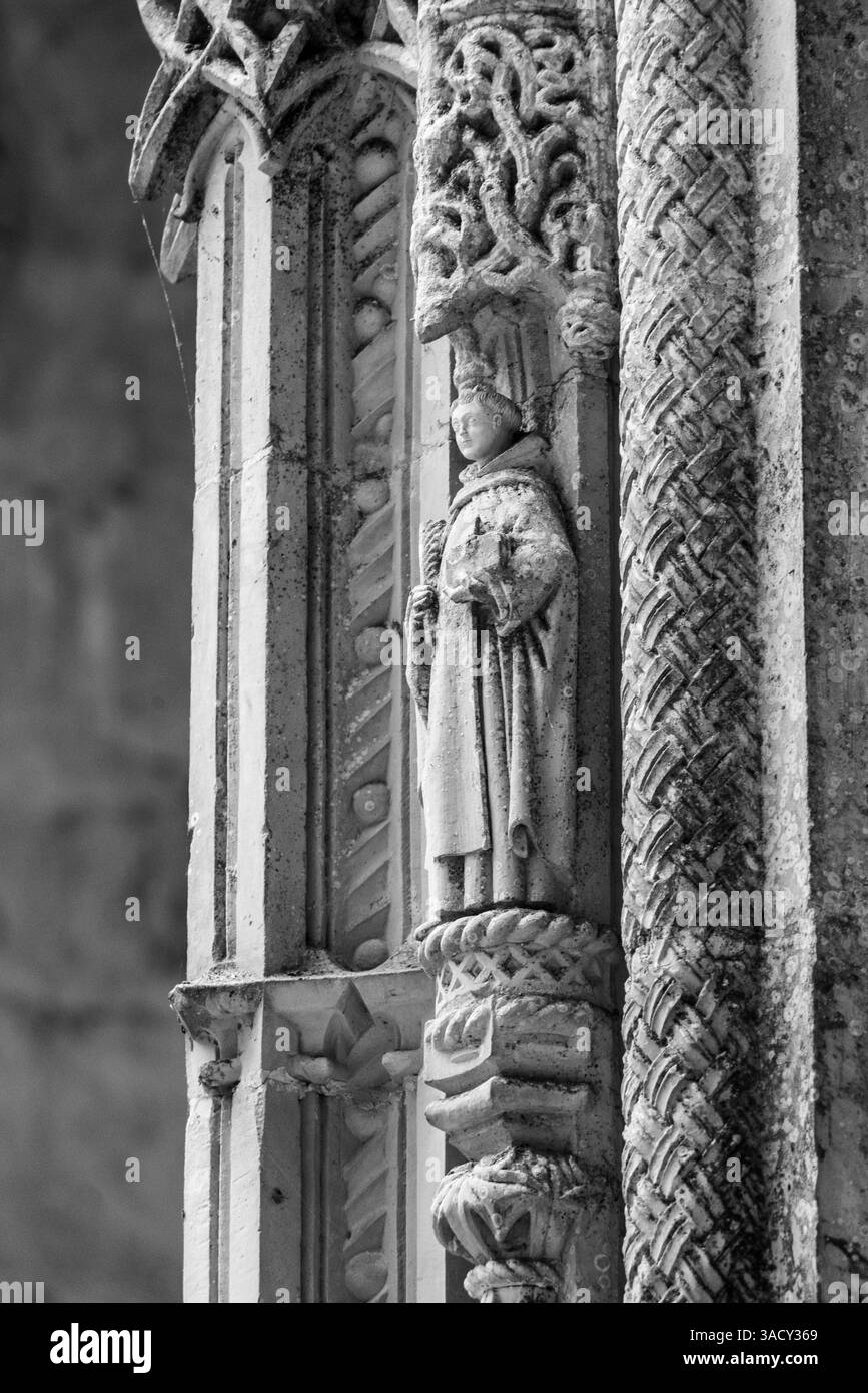 A gothic chapel Black and White Stock Photos & Images - Alamy