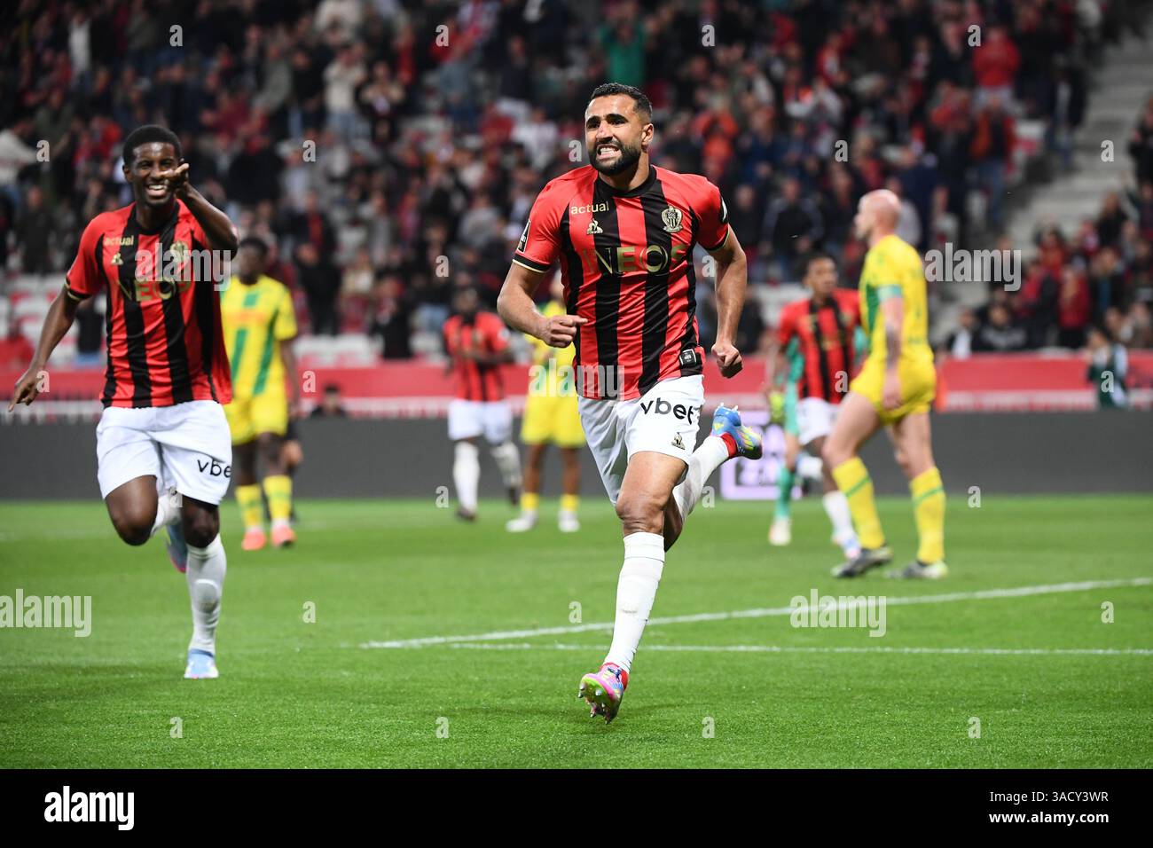 02 Ali ABDI (ogcn) during the Ligue 1 McDonald's match between Nice and ...