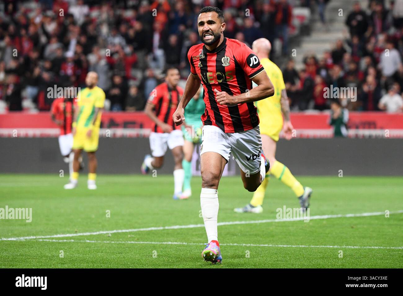 02 Ali ABDI (ogcn) during the Ligue 1 McDonald's match between Nice and ...