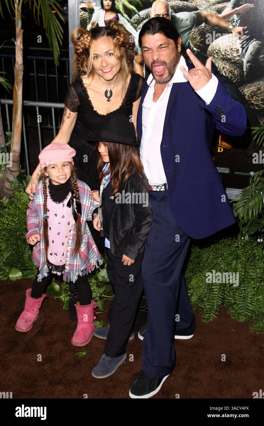 Feb. 2, 2012 - Hollywood, California, U.S. - Actor ROBERT TRUJILLO and ...