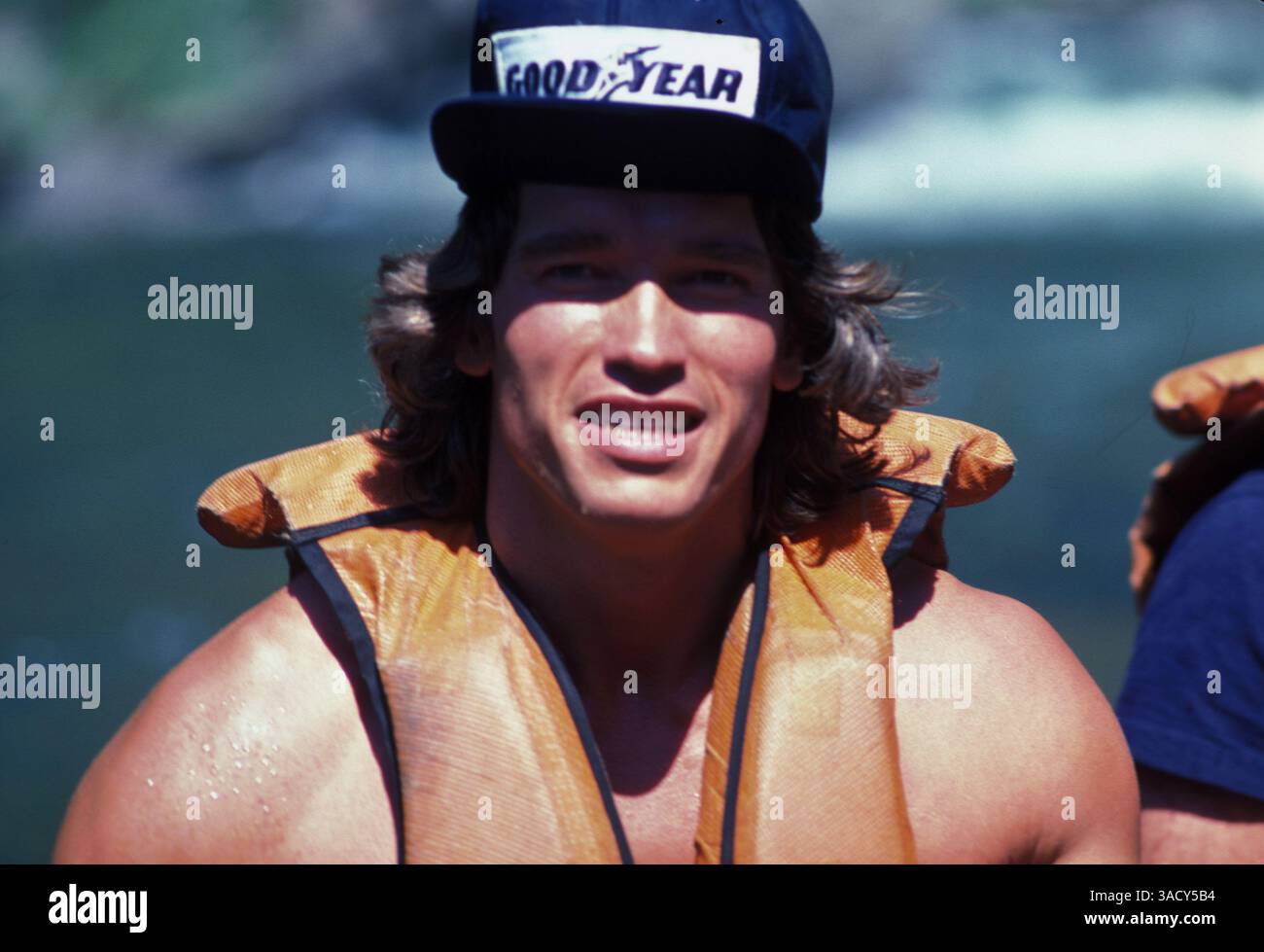 Aug 14, 1979; Los Angeles, CA, USA; Professional bodybuilder ARNOLD ...