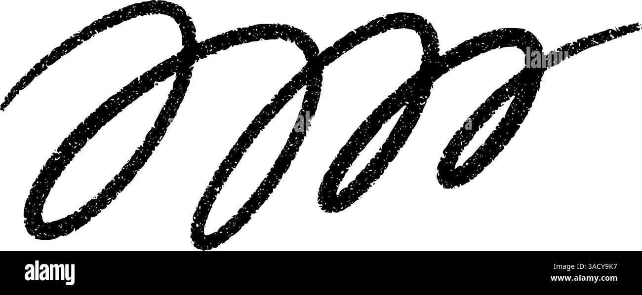 Flexible coil spring spiral. Thin wire curves in bouncing zigzag shapes ...