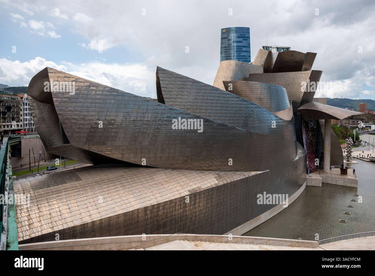 Bilbao, Spain, Contemporary Architecture of Renowned Modern Art ...