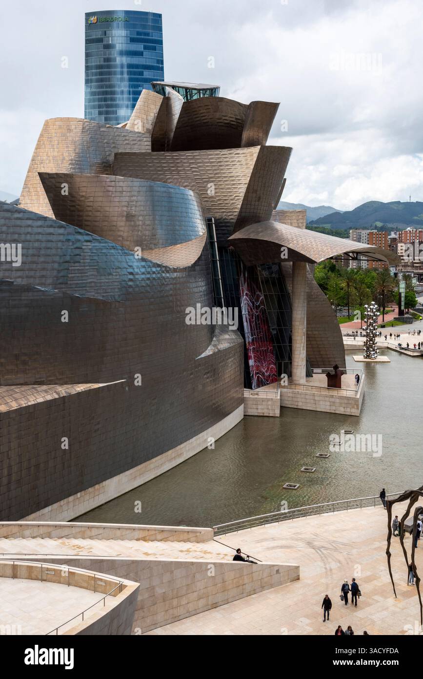 Bilbao, Spain, Contemporary Architecture of Renowned Modern Art ...