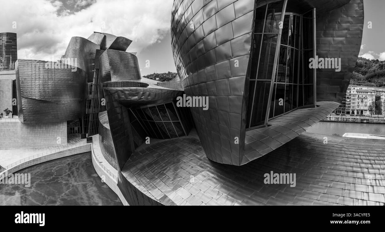 Bilbao, Spain, Contemporary Architecture of Renowned Modern Art ...