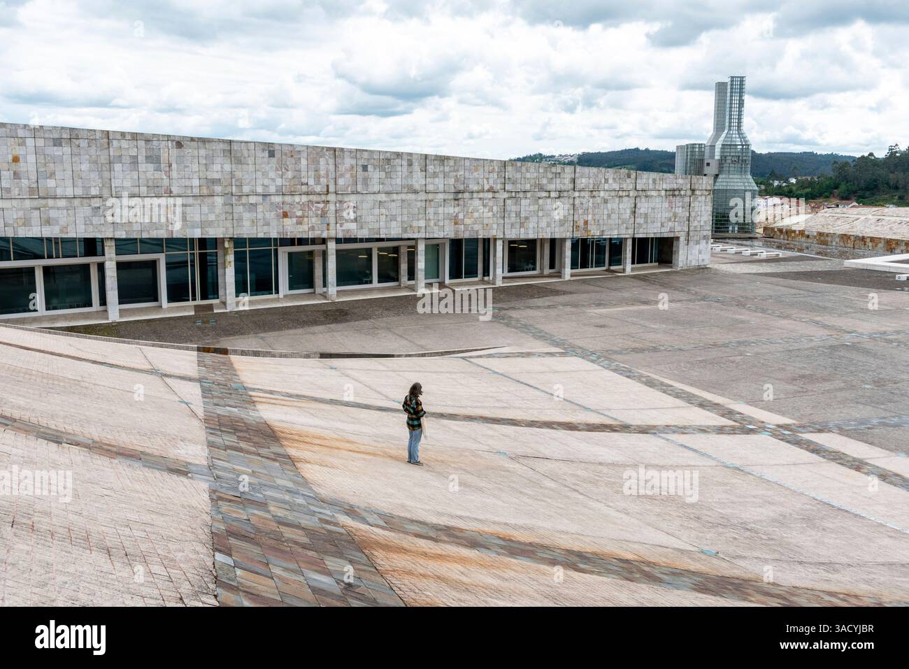 Santiago de Compostela, Spain, Modern architecture at the galician City ...