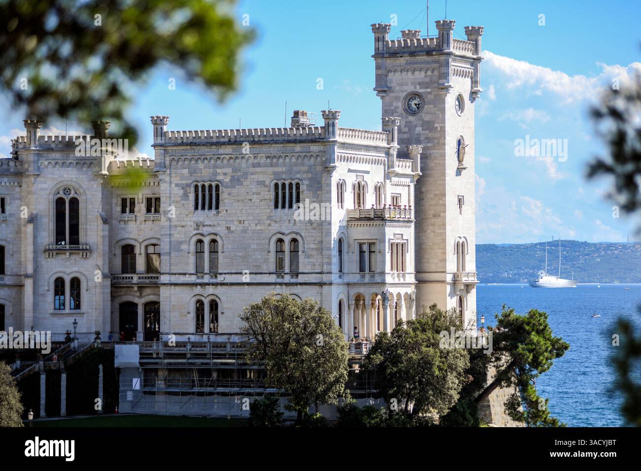Trieste castello di miramare hi-res stock photography and images - Alamy
