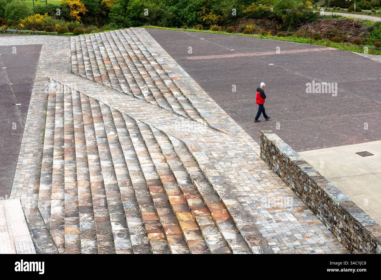 Santiago de Compostela, Spain, Modern architecture at the galician City ...