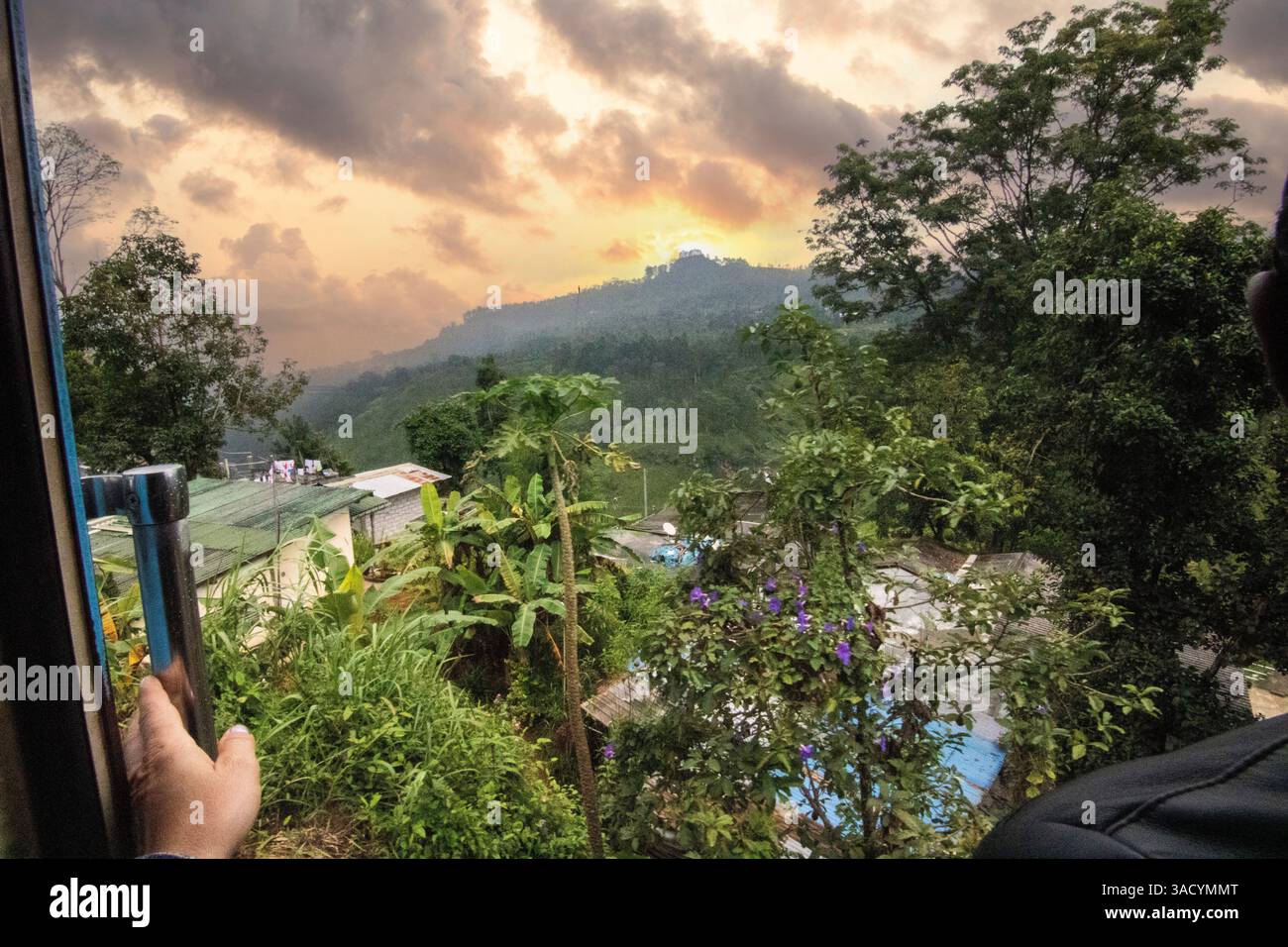 Landscape photography in the fertile highlands in a subtropical climate ...