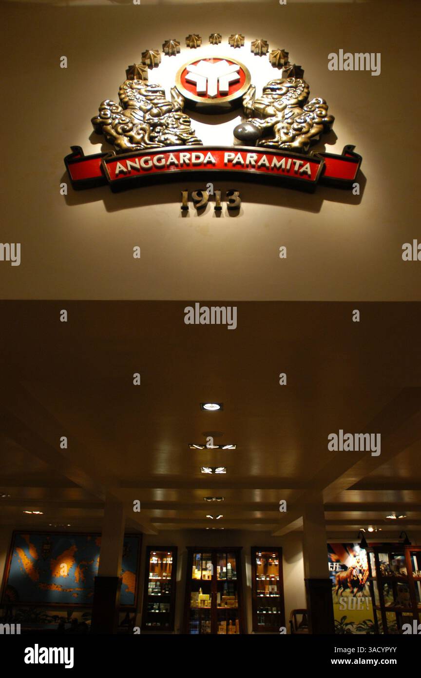 Mar 17, 2005; Surabaya, East Java, Indonesia; The logo of Sampoerna.at ...