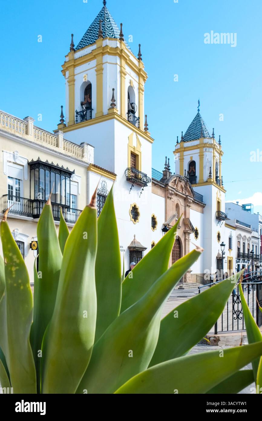 Rhonda church, spain hi-res stock photography and images - Alamy