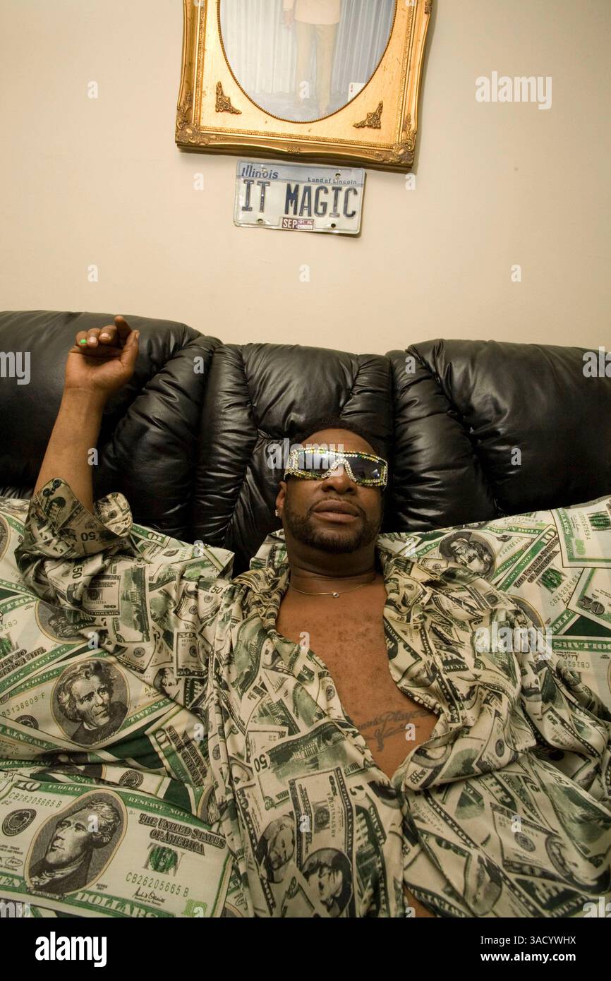 Smoking dope, sipping champagne, cruising the streets in his Rolls ...