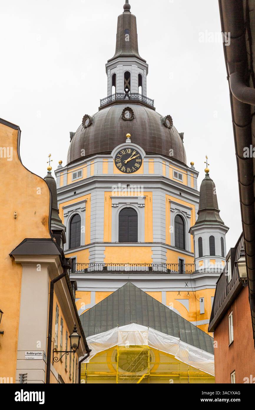 Sweden, Stockholm, Katarina-Sofia borough district on Sodermalm Soder ...
