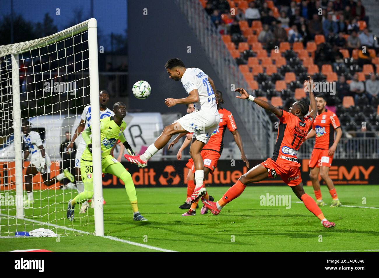 27 Mattheo XANTIPPE (gf38) during the Ligue 2 BKT match between Laval ...