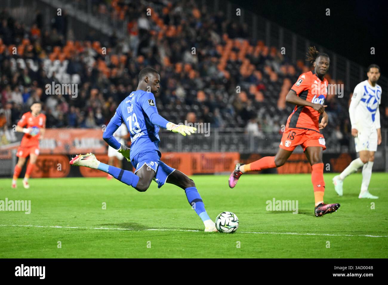 13 Mamadou DIOP (gf38) during the Ligue 2 BKT match between Laval and ...