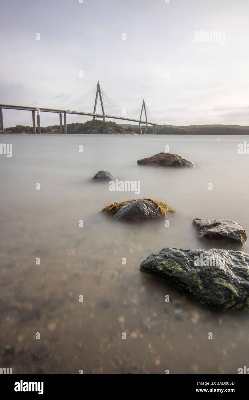 Beautiful landscape road bridge hi-res stock photography and images - Alamy