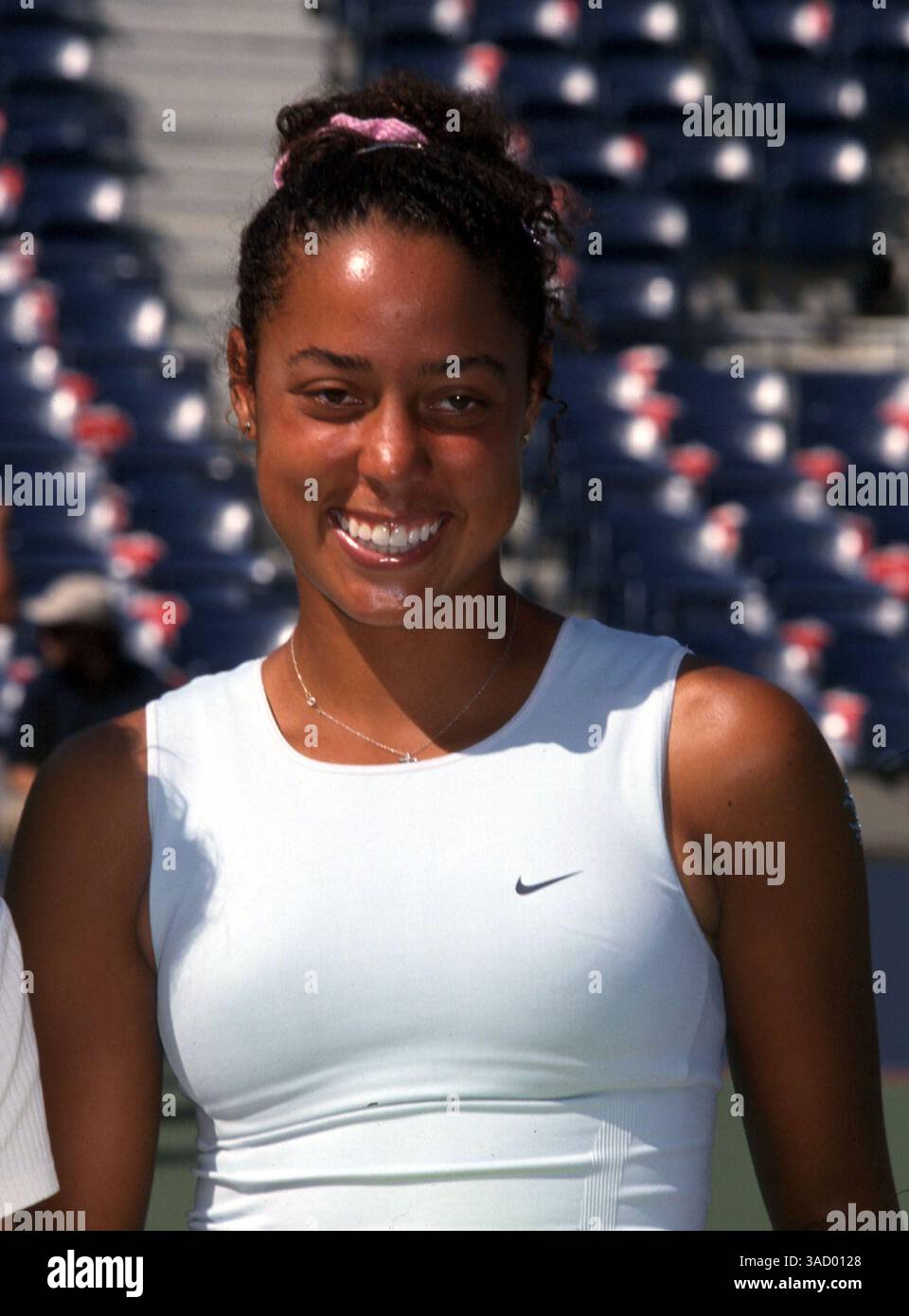 Aug 26, 2000; New York, New York, USA; Rising Tennis Star & Dr. J's ...