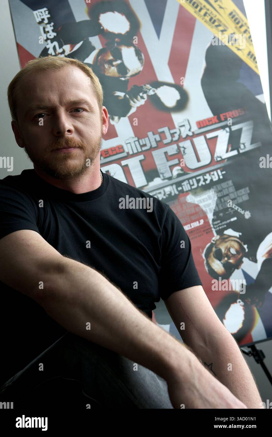 May 09, 2008 - Tokyo, Japan - English actor SIMON PEGG speaks about his ...