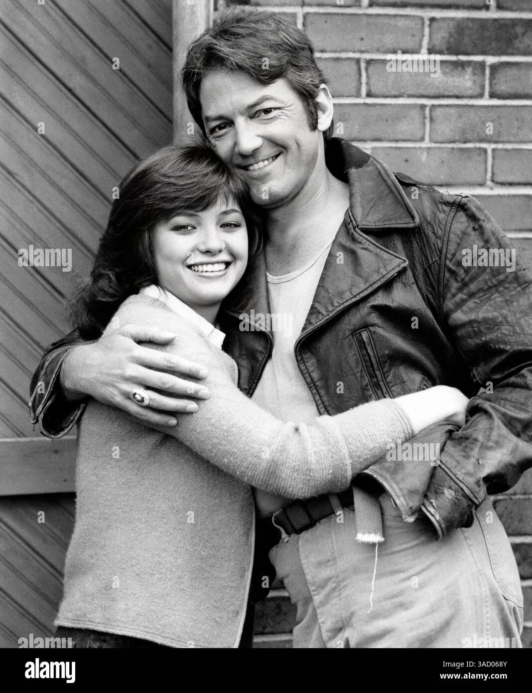 Marla Maddoux, Alex Harvey, on-set of the TV film, "The Long Summer Of George Adams", NBC-TV ...