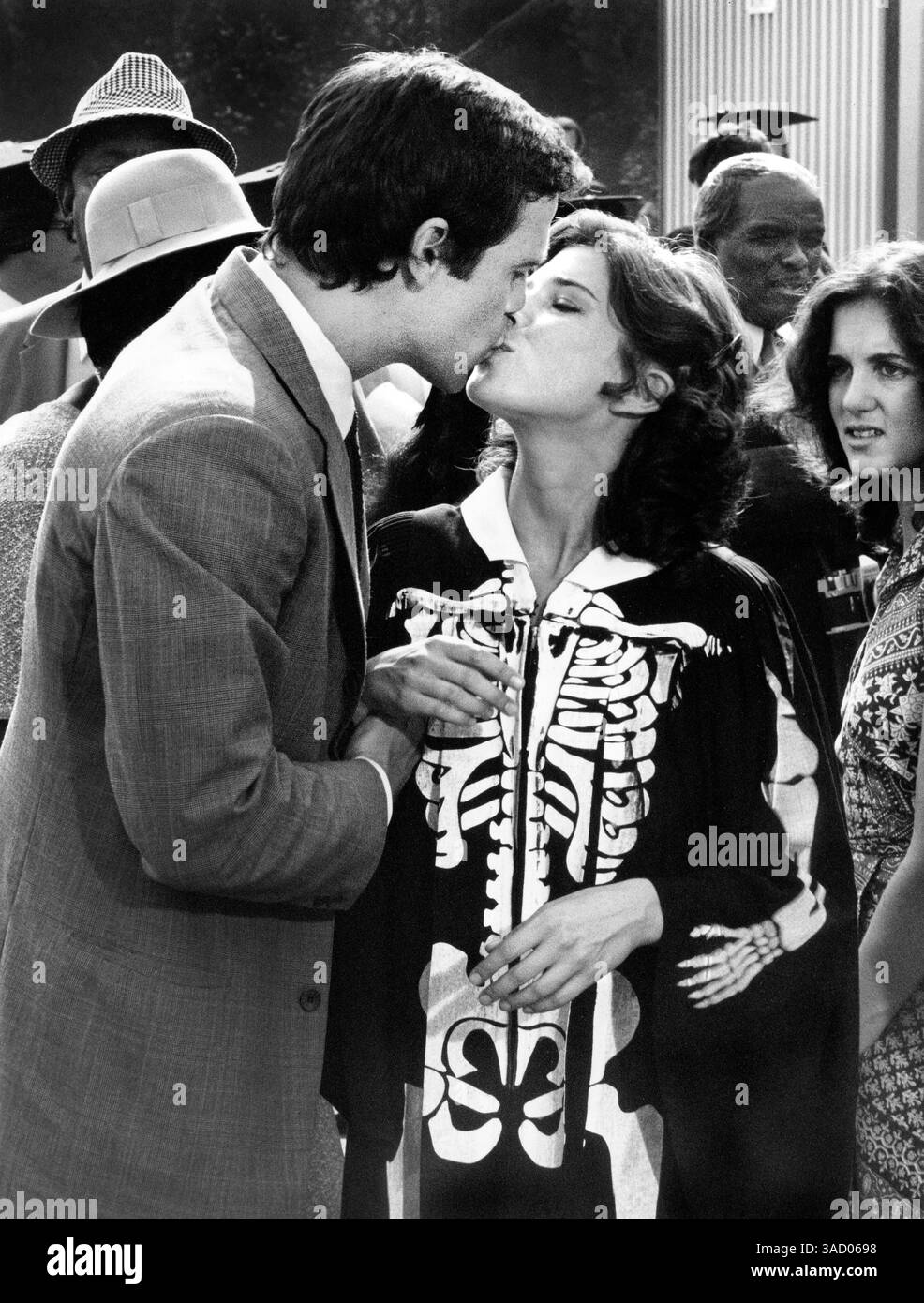 Ben Masters, Laurie Heineman, on-set of the TV film, "Loose Change ...