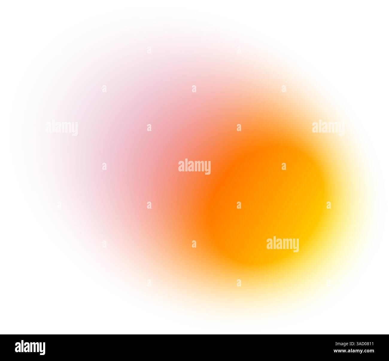 Y2K gradient shapes with blue blur colors. Abstract, fluid color. Flat ...