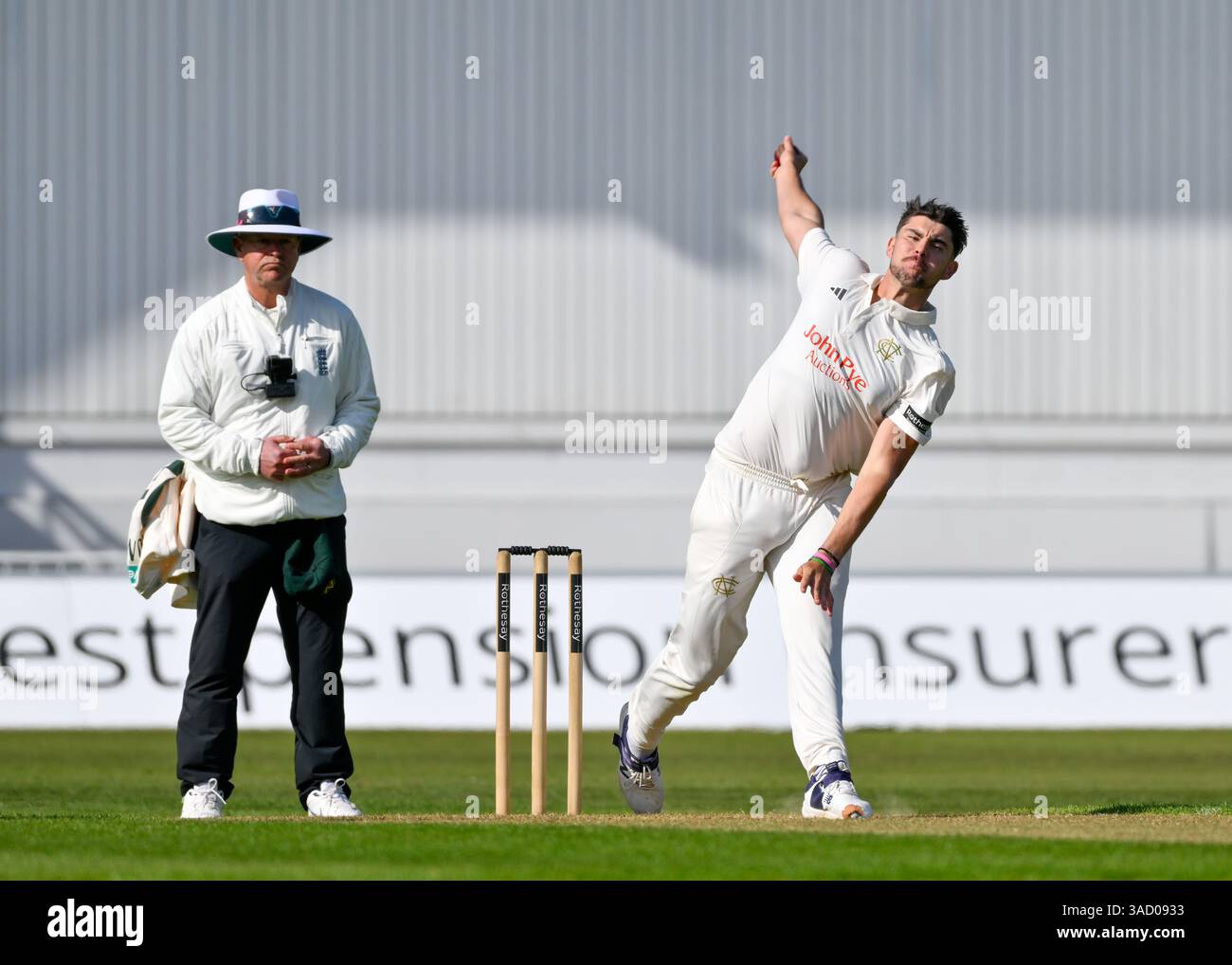 Nottingham, United kingdom, Trent Bridge Cricket Ground. 04 April 2024 ...