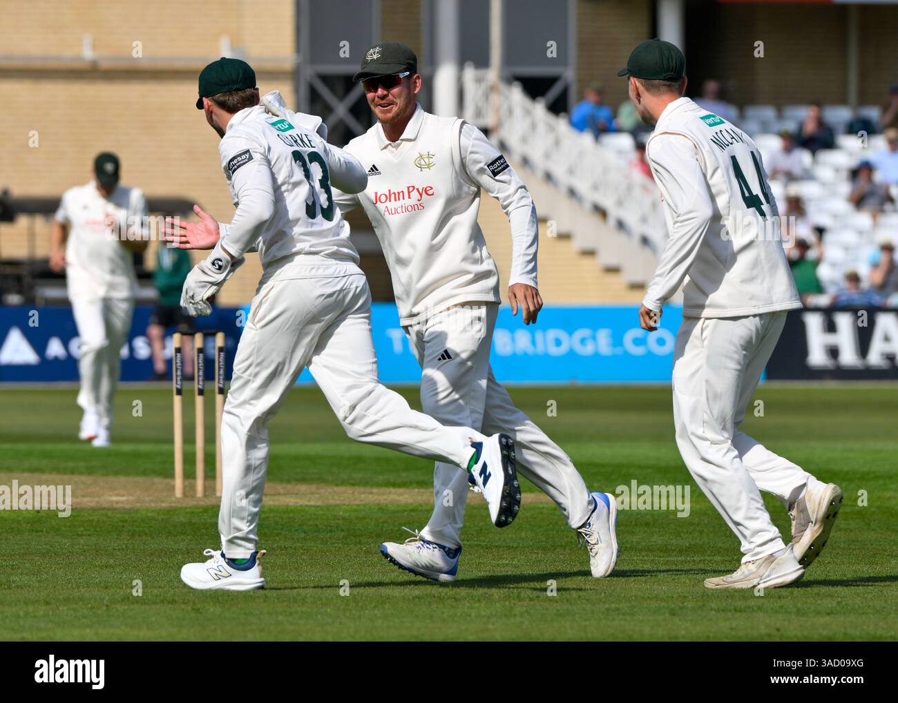 Nottingham, United kingdom, Trent Bridge Cricket Ground. 04 April 2024 ...