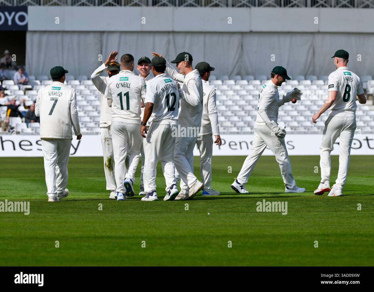 Nottingham, United kingdom, Trent Bridge Cricket Ground. 04 April 2024 ...